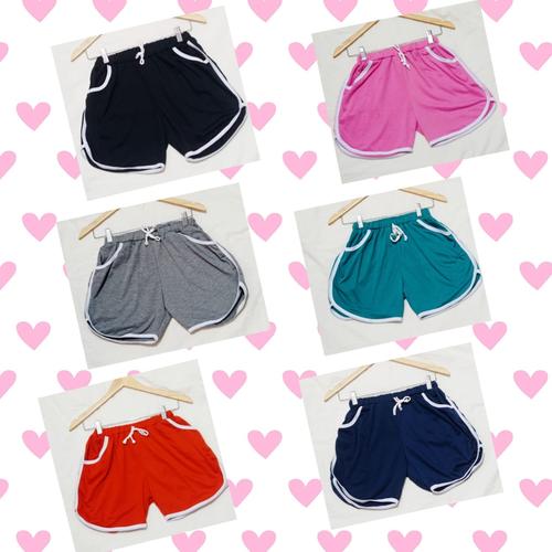 Jual celana hotpants muniko, ada saku kiri dan kanan - hijau tosca ...