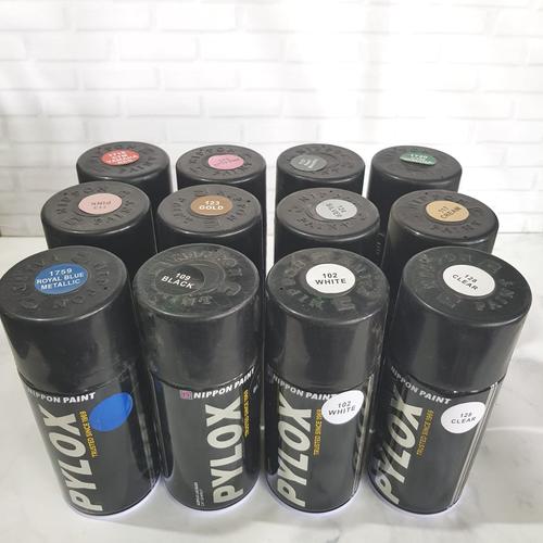 Jual PYLOX NIPPON PAINT PUTIH HITAM CLEAR SILVER GOLD PINK BIRU MERAH ...