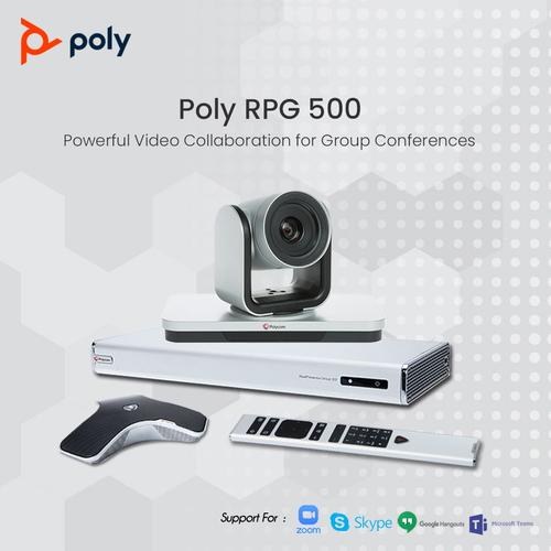 Jual Polycom Real Presence Group 500 720p - Camera Video Conference ...