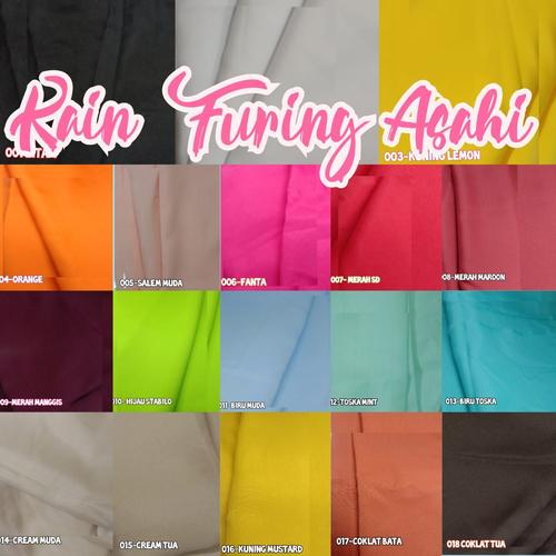 Jual Kain Furing Asahi kemasan 1/2meter Part 1 - 003 - Kota Tangerang ...