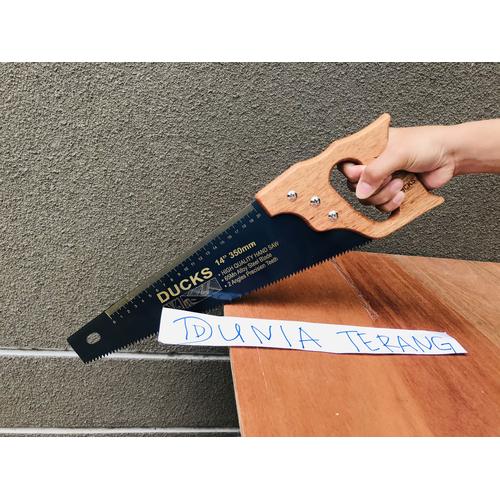 Jual Gergaji Kayu DUCKS 14" - Graji Gorok 14 in 350 mm Asah2 Geraji ...
