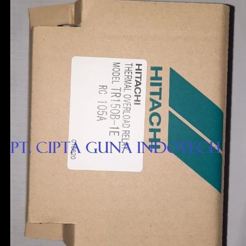 Jual HITACHI THERMAL OVERLOAD RELAY TR150B-1E / 80 A, 105 A, 130 A ...