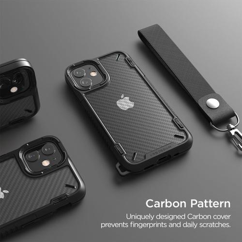 Jual Original Hardcase Clear Armor Carbon Cover iPhone 12 Pro - 12 Pro ...