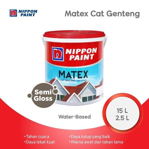 Jual MATEX CAT GENTENG -2,5L- CAT LAPANGAN (CAT LANTAI) NIPPON PAINT ...