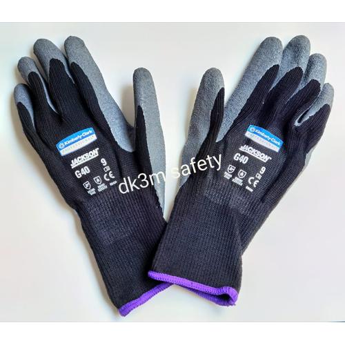 Jual Kimberly Clark 97271 G40 Jackson Safety Latex Coated Gloves - M - Kab. Bogor - dk3m safety ...