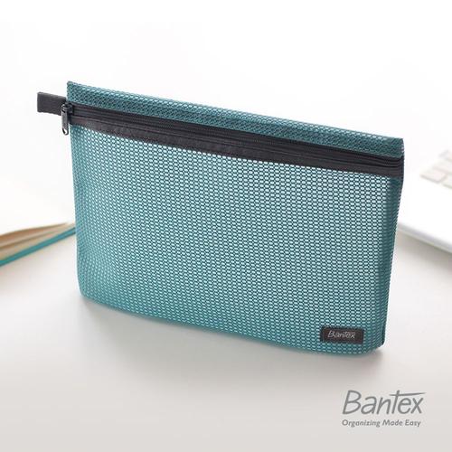 Promo Bantex Sky Blue Zipper Storage Pouch Handbag Pencil Case #8107 23 ...