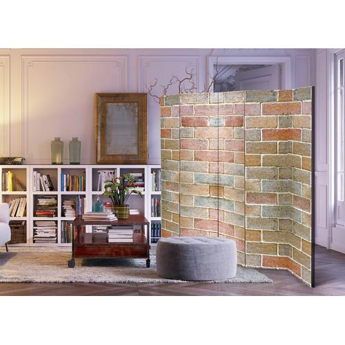 Jual Sketsel Room Divider Pembatas Ruangan Partisi Lipat Batu Bata ...