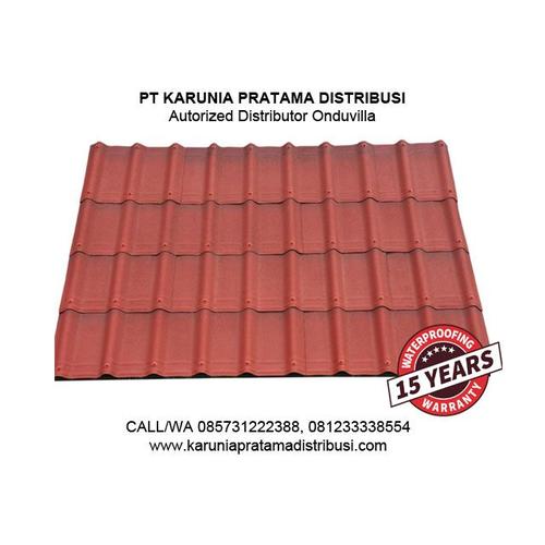 Jual Atap Bitumen ONDULINE Onduvilla Warna Merah - Kab. Sidoarjo ...