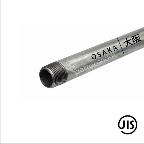 Jual Steel Pipe Conduit JIS (Pipa Drat) G-42 42mm 1 1/2" HDG - OSAKA ...