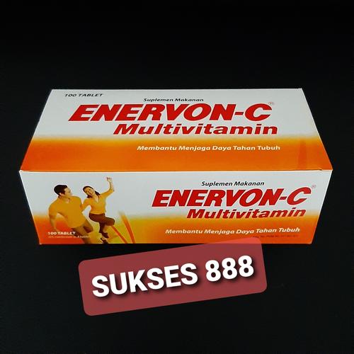 Jual enervon c box isi 100 tablet multivitamin - Jakarta Utara - SUKSES ...
