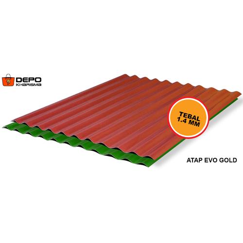 Jual Atap PPUV Evo Gold Pengganti Seng & Asbes Panjang 2,4m - Kota ...