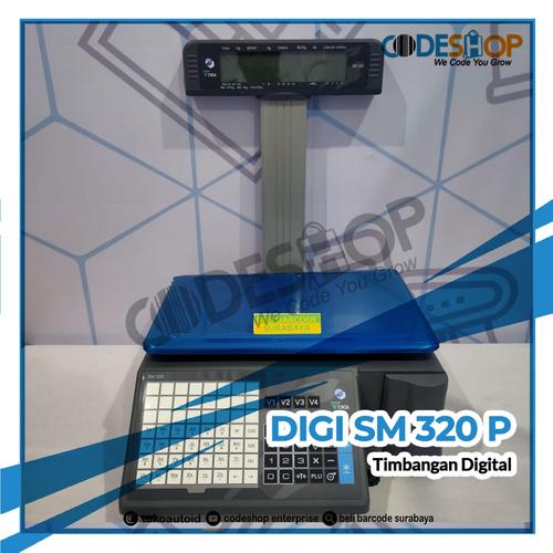 Jual TIMBANGAN LABEL DIGI SM 320 P - DIGI SM 320P - Kota Surabaya ...