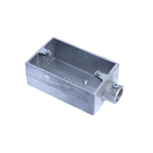Jual Surface Switch Box 1 way Aluminium G-28 28mm 1" - OSAKA - Jakarta ...