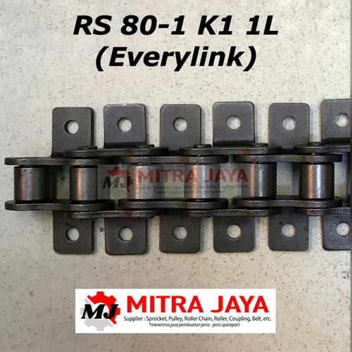 Jual RS 80 - 1 K1 1L ROLLER CHAIN SINGLE EVERYLINK RANTAI KUPING EVERY LINK - Jakarta Barat ...