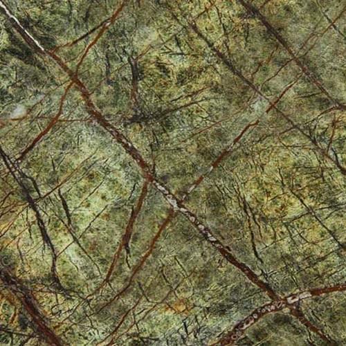 Jual Rainforest Green Marble Stone Slab Marmer Granit Hijau Tua Akar ...