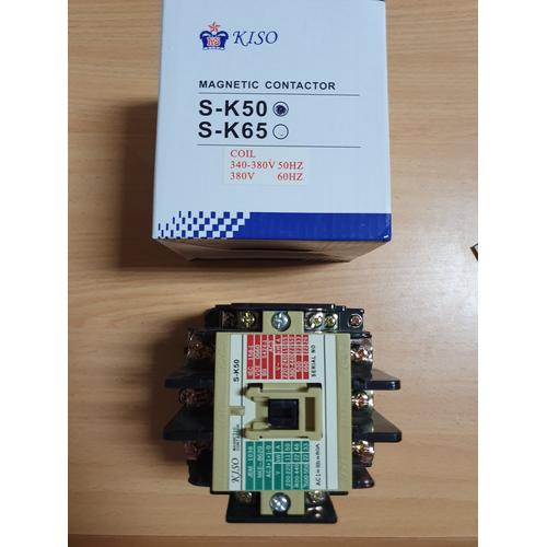 Jual KONTAKTOR CONTACTOR KISO SK 50 220V/ 380V - 220V - Jakarta Utara ...