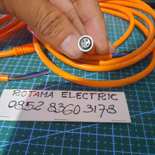 Jual CONECTOR SENSOR 3PIN M8 CABLE 3METER CONNECTOR SENSOR 3PIN M8 ...