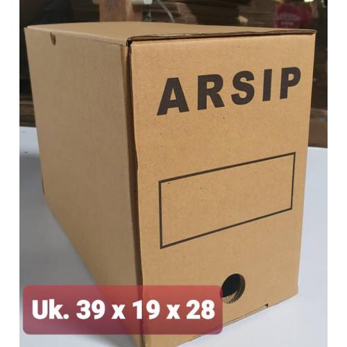 Jual Box File 39x19x28 cm Kardus Kotak Arsip Karton Penyimpanan Dokumen ...