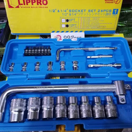 Jual Kunci sok set Lipro - Paket komplit 28 in 1 - New model - Kota Bandung - QQ Jaya Teknik ...