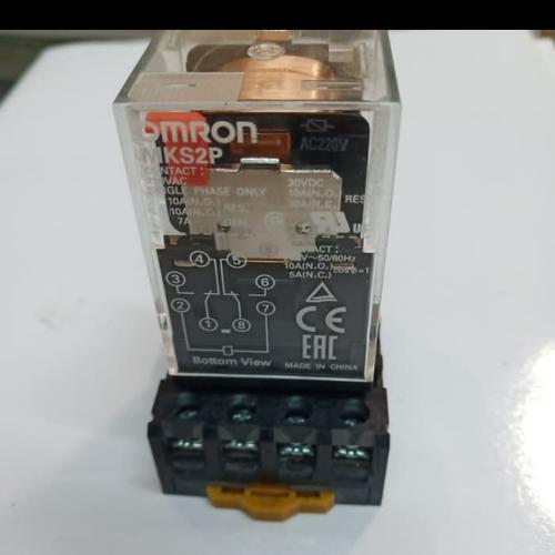 Jual Relay OMRON Original MKS2P 220V + soket - Jakarta Pusat - DUNIA LISTRIK SEJAHTERA | Tokopedia