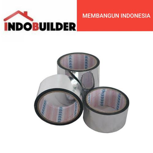 Jual LAKBAN ALUMINIUM UNIBELL 2 INCH X 5 METER / METALIZING FOIL TAPE ...