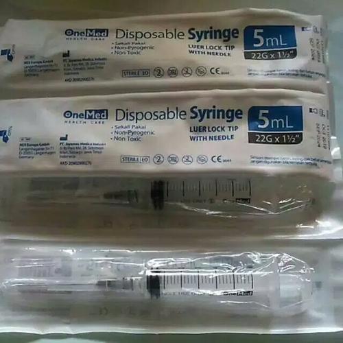 Jual Spuit / syringe Onemed 5ml /5cc per box - Kota Medan - sumber ...