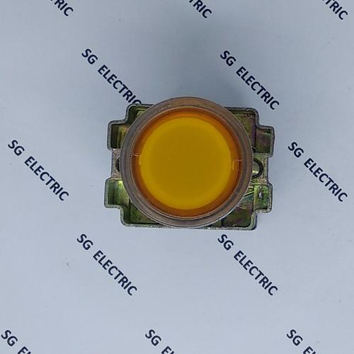 Jual Command Switch / Push Button Lamp Yellow LAY5 - Diameter 22mm ...