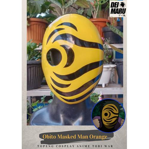 Jual Topeng Tobi Masked Man Minato Obito Uchiha Naruto Mask - Masked ...