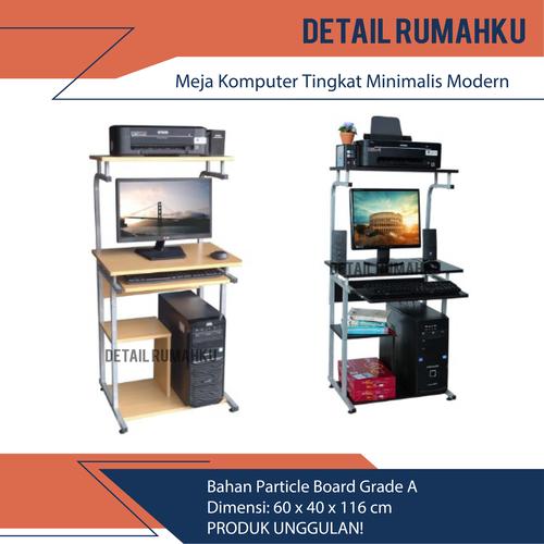 Jual MEJA KOMPUTER MURAH RAK KOMPUTER MURAH RANGKA BESI MINIMALIS JNE ...