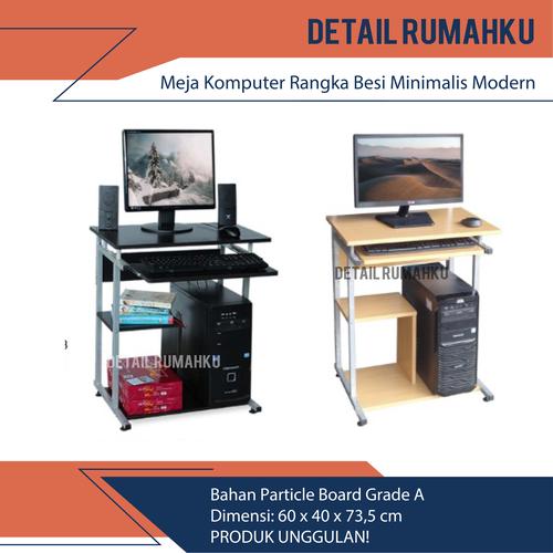 Jual MEJA KOMPUTER MURAH MEJA KOMPUTER RANGKA BESI MINIMALIS MODERN ...