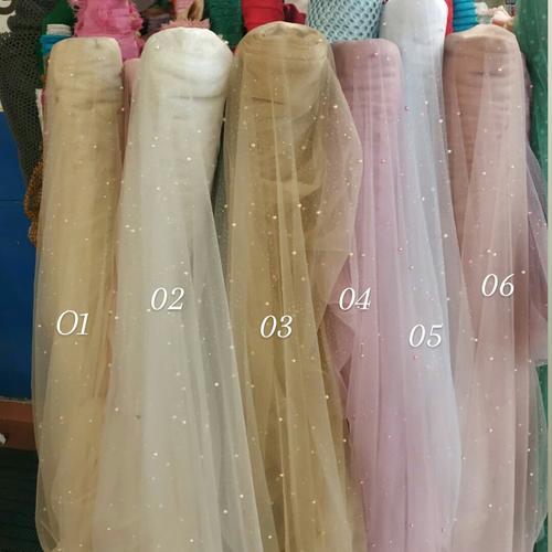 Jual Bahan tile mutiara polos/Kain tile mutiara/Bahan tile - Jakarta ...