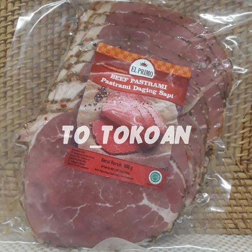 Jual EL PRIMO BEEF PASTRAMI SLICE | DAGING SAPI OLAHAN 500 GR - Jakarta ...