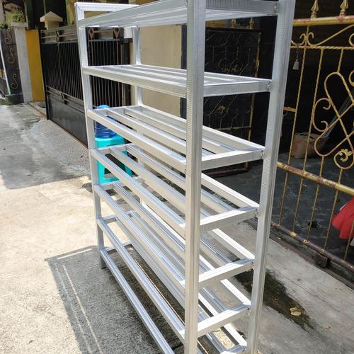 Jual rak sepatu rak baja ringan rak hollow baja ringan ukuran besar 1 ...