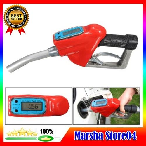 Jual Nozzle Gun Pertamina Merah Perlengkapan Spbu Digital Flow Meter ...