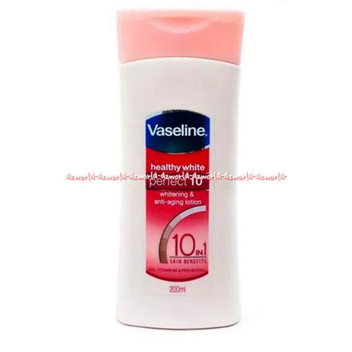 Jual Vaseline Perfect 10 Hand body Vaselline whitening & Anti Aging ...
