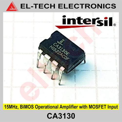 Jual CA3130 CA 3130 15MHz, BiMOS Operational Amplifier with MOSFET ...