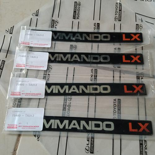 Jual stiker emblem kijang commando - Kota Bekasi - tambaromotor | Tokopedia