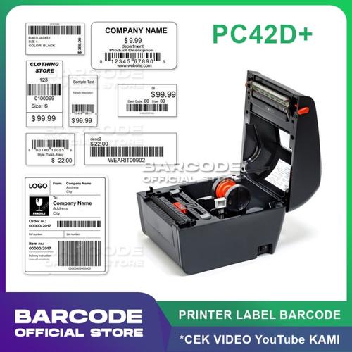Promo Printer Cetak Stiker Alamat Pengiriman E-Commerce Honeywell PC42D PLUS Cicil 0% 3x ...