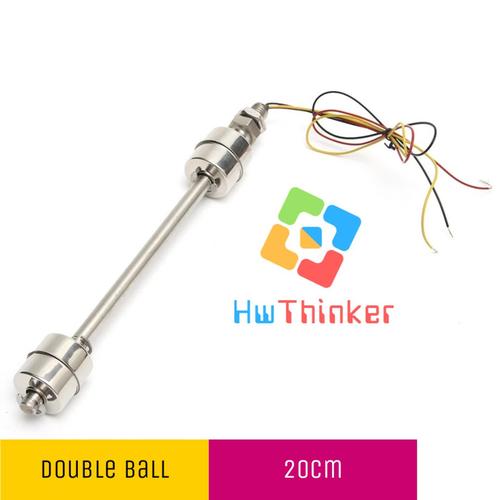 Jual Double Float Switch Dual Sensor 200mm Stainless SUS304 Water Level ...
