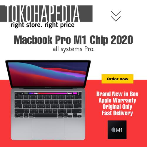 Jual Apple MacBook Pro M1 Chip 2020 13" 256GB / 512GB SPACE GRAY, SILVER - SECOND 256GB ...