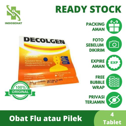 Jual Decolgen per strip 4 tablet - Jakarta Timur - Toko Obat IndoSehat ...