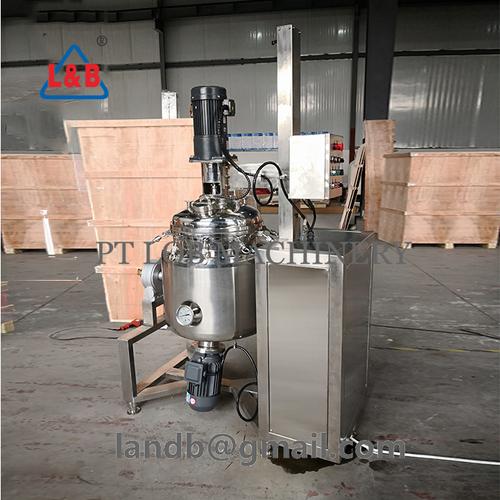 Jual tangki mixer homogenizer pengangkat hidrolik untuk makanan ...