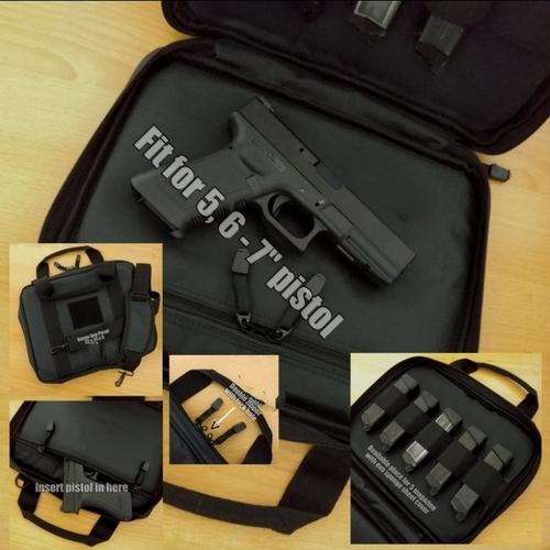 Jual tas range bag-tas airsoft gun-tas pistol-tas hand gun-holster ...