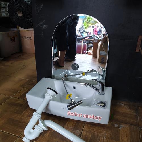 Jual Wastafel toto LW248 set kaca - Jakarta Selatan - Berkat Sanitary ...