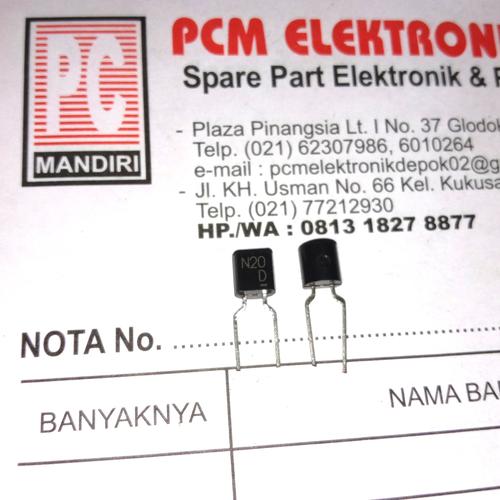 Jual N20 N 20 TR Transistor TO92 TO-92 - Kota Depok - PCM ELEKTRONIK ...