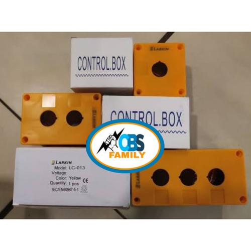Jual Larkin Box Push Button 3Lubang LC013 / Box Push Button Kuning 22mm ...