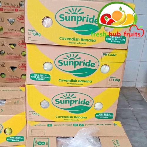 Jual Pisang Cavendish Sunpride | Pisang Cavendish Tasty/Frui 1 dus - FB ...