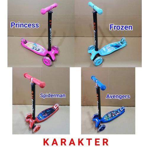 Jual MAINAN ANAK KICKBOARD SCOOTER OTOPED ANAK KARAKTER SEKUTER ANAK ...