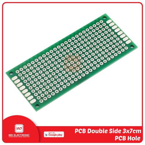 Jual PCB DOUBLE SIDE 3x7cm PCB MATRIX 3x7 PCB LUBANG 3x7 PCB FR4 ...