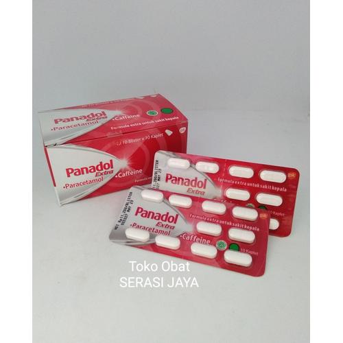 Jual Panadol Extra Paracetamol MERAH Blister & Box Sakit Kepala Sakit ...